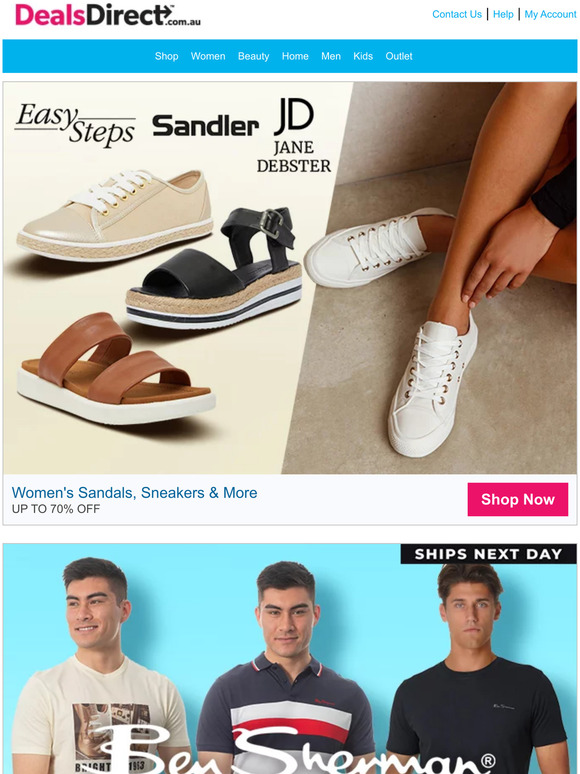DealsDirect: Jane Debster, Easy Steps, Sandler Up To 70% Off | Milled