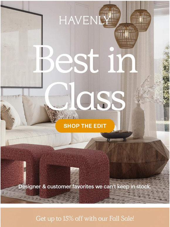 Havenly: BEST-SELLER EDIT | Milled