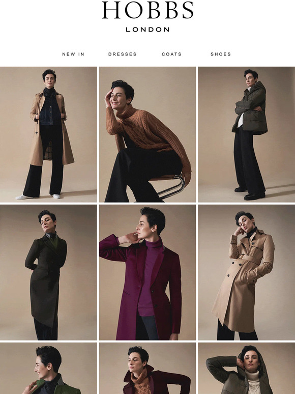 Hobbs: Hobbs icons: Signature styles with enduring appeal. | Milled