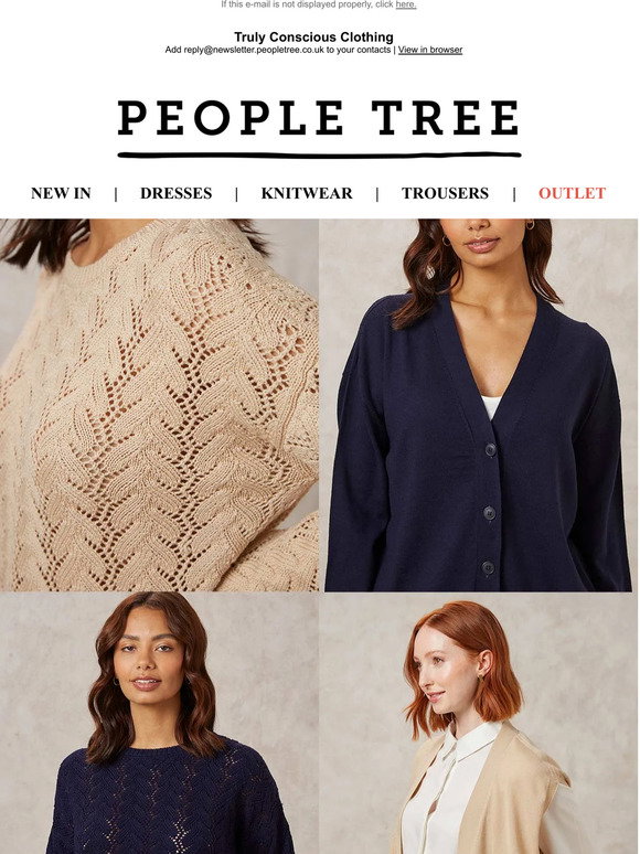 People Tree: Natural, warm, and completely sustainable as a ...