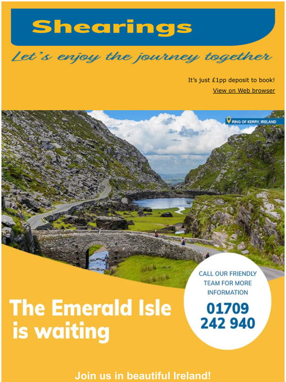 Shearings Holidays: 💻 MyBooking is here! View your holiday details ...