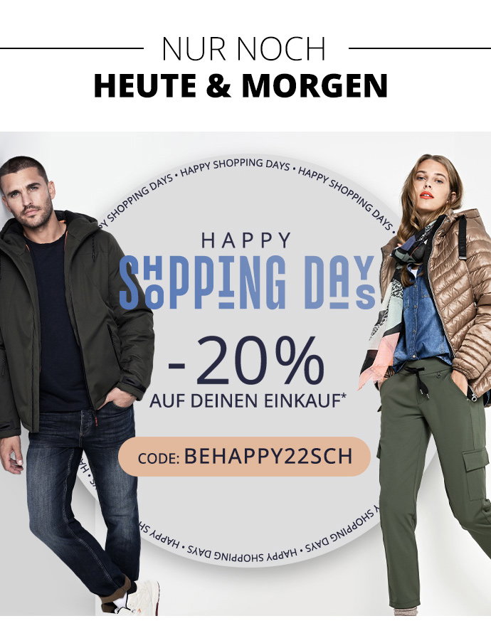 Street One: 🛍️ -20% zu den HAPPY SHOPPING DAYS! | Milled