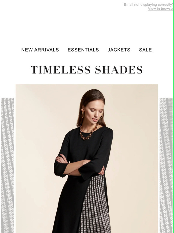 Misook: Fit for Forever — Brilliant Black & White | Milled