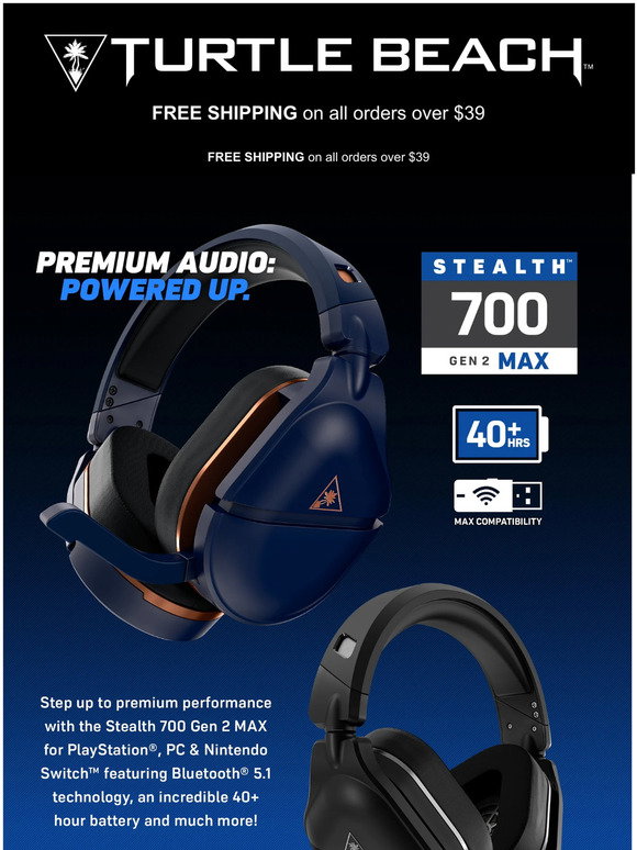 Turtle Beach: Premium Wireless for PlayStation - Available Now! | Milled