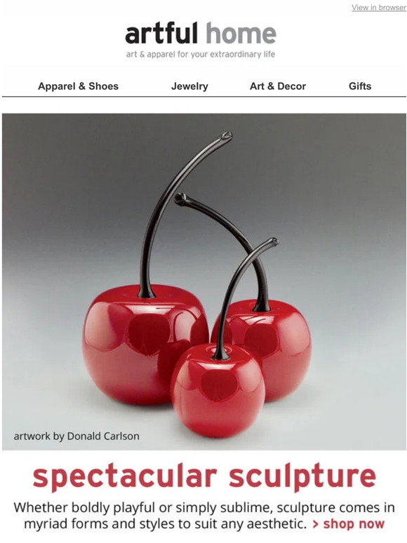 Artful Home: Sculpture for Every Home (And Style) | Milled