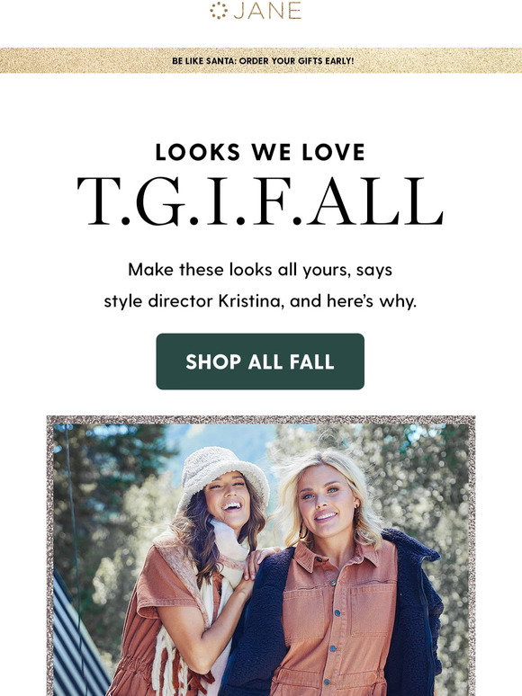 Jane: Your new look checklist is here | Milled
