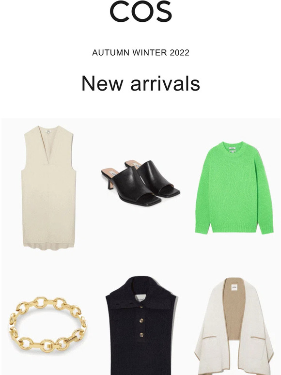 COS: New from our AW22 collection + coming soon... | Milled