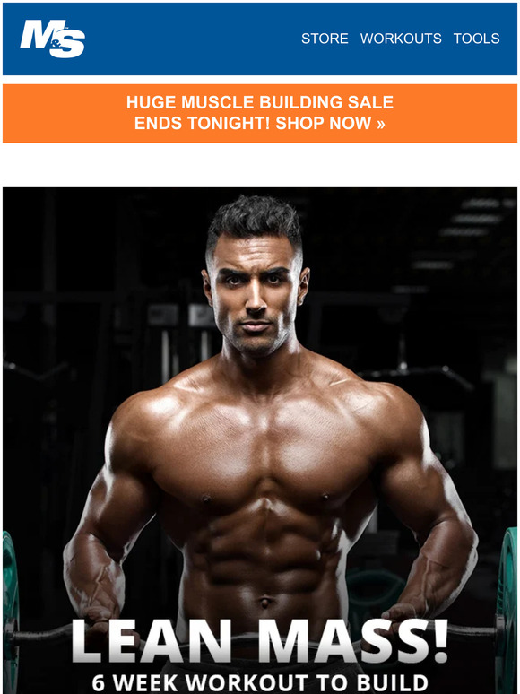 Muscle & Strength: 6 Week Program to Build Lean Muscle | Milled