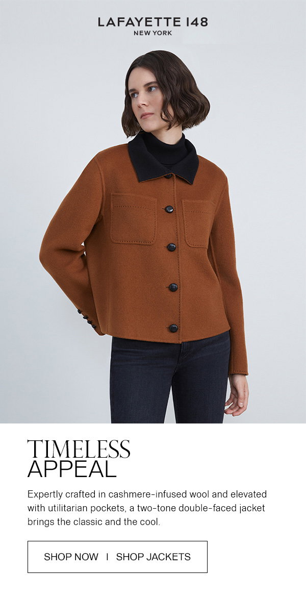 Lafayette 148 New York: An Iconic Jacket, Elevated | Milled
