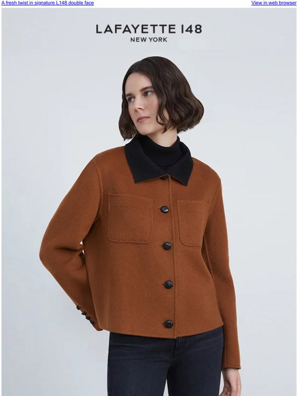Lafayette 148 New York: An Iconic Jacket, Elevated | Milled