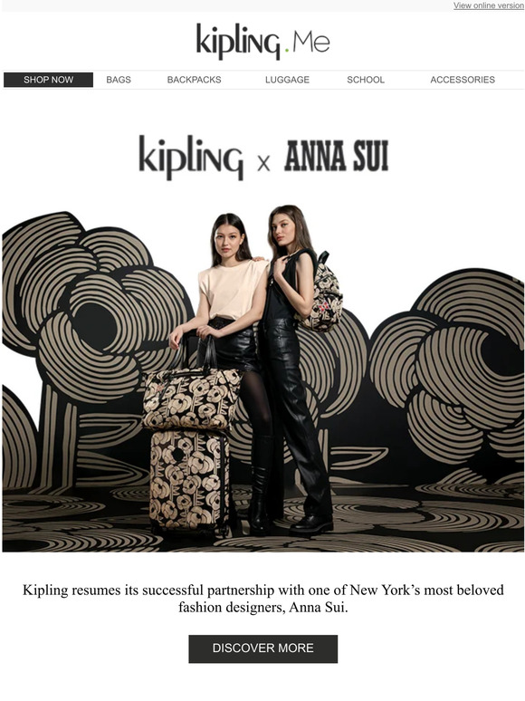 Kipling: Discover our Kipling x Anna Sui collection | Milled