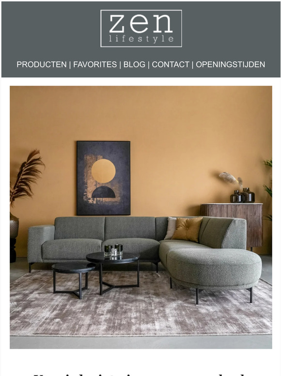 Zen Lifestyle: Voor ieder interieur een groene bank💚 | Milled