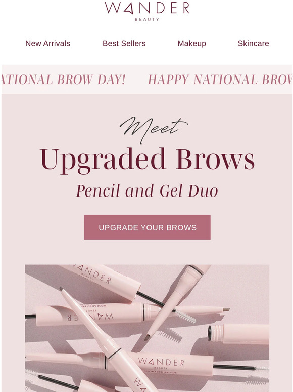 Wander Beauty: Meet our NEW Upgraded Brows Pencil & Gel Duo | Milled