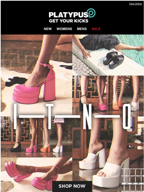 Platypus Shoes: NEW in from I-T-N-O! 🔥 | Milled