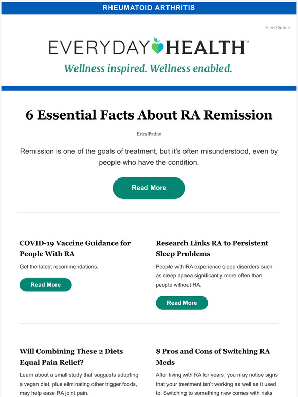 LIfescript: 6 Essential Facts About RA Remission | Milled