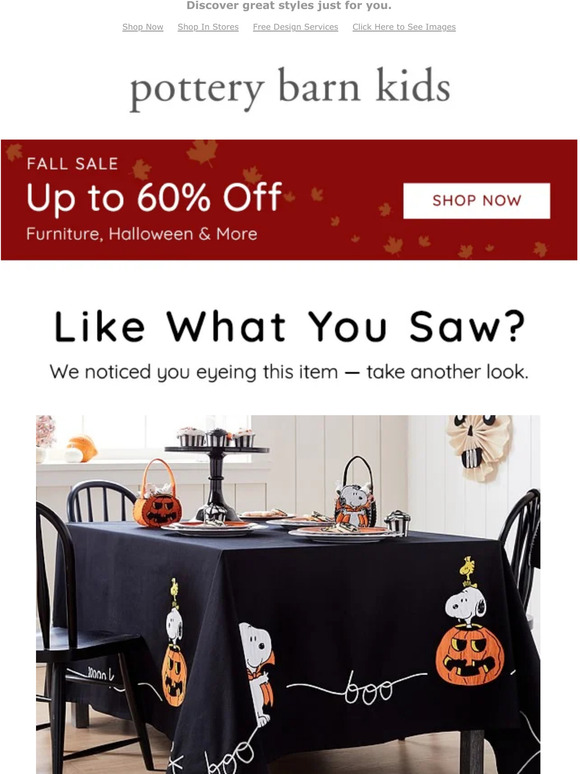 Pottery Barn Kids: It's official: This Peanuts Tablecloth is here (and ...
