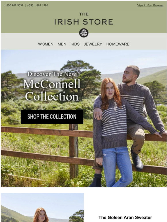 The Irish Store: Fall in Love With our Designer Collection 💌 | Milled