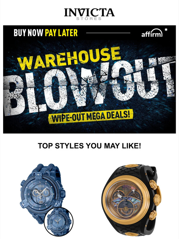 Invicta: Here's the Deal(s) - King Python Shutter On Clearance! | Milled