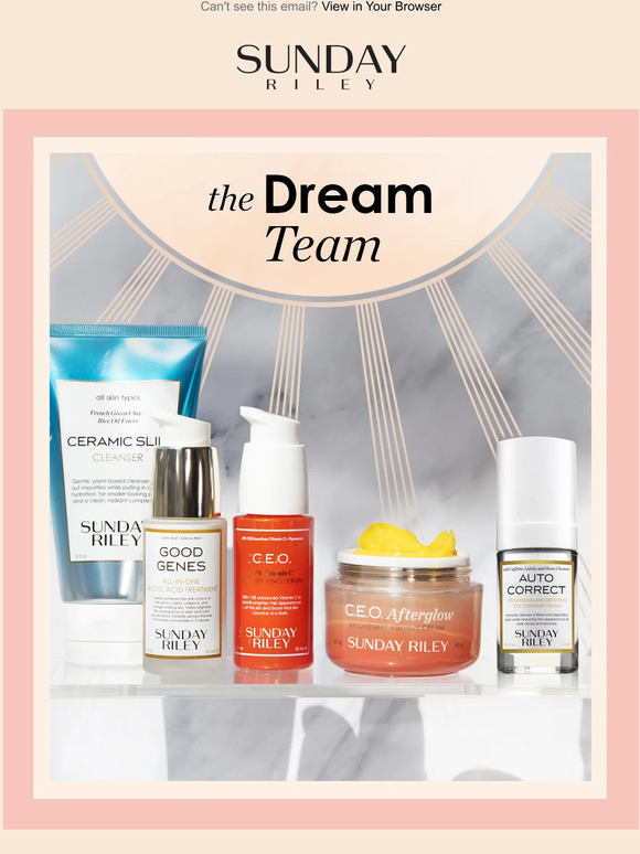 Sunday Riley: How to build your dream routine (at 30% off!) | Milled