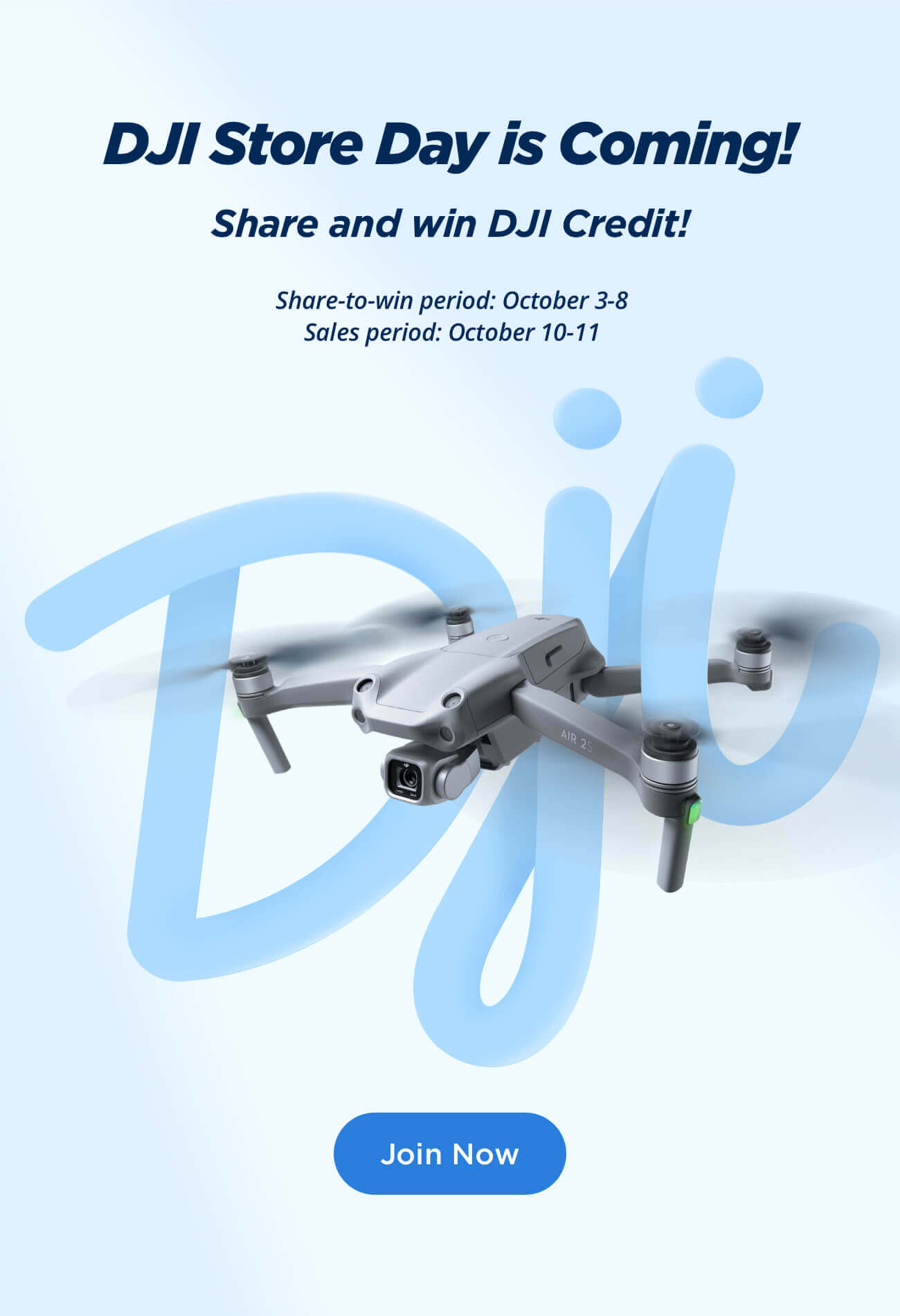 DJI: DJI Store Day is Coming! | Milled