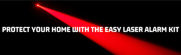 Jameco: Protect your home with the Easy Laser Alarm Kit | Milled