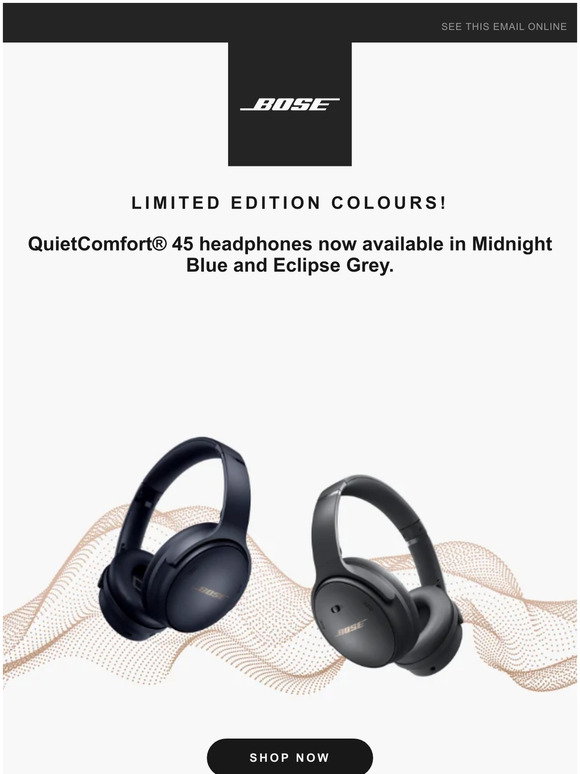 Bose: New limited-edition colours! | Milled