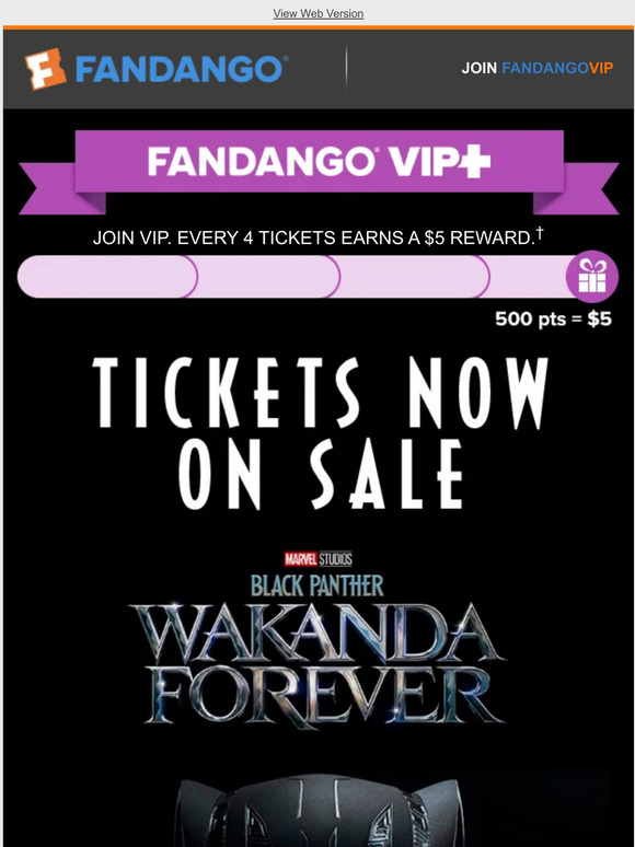 Fandango: Get Tickets | Black Panther: Wakanda Forever | Milled