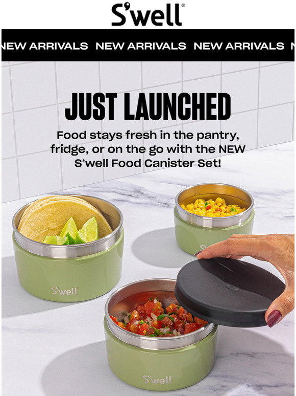 Swell: JUST LAUNCHED: S'well Food Canister Set | Milled