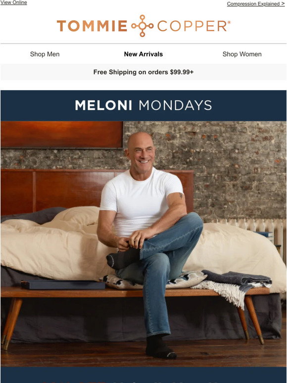 Tommie Copper: 40% off Chris Meloni's Favorite Products! | Milled