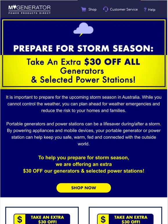 My Generator: Prepare For Storm Season ⚡☔ | Milled