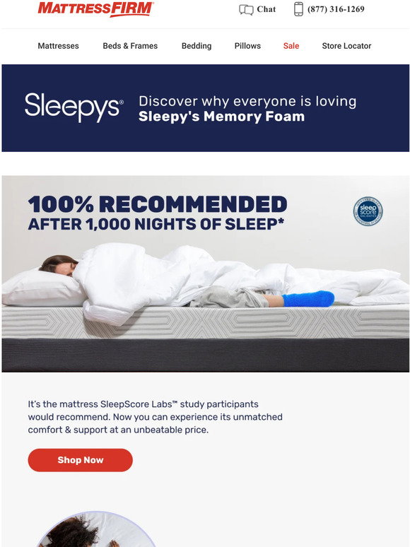Mattress Firm: Why is Sleepy's Memory Foam collection so recommended ...