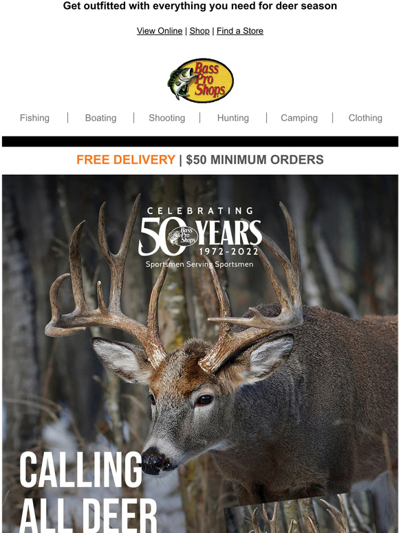 Bass Pro Shops: Calling All Deer Hunters! | Milled