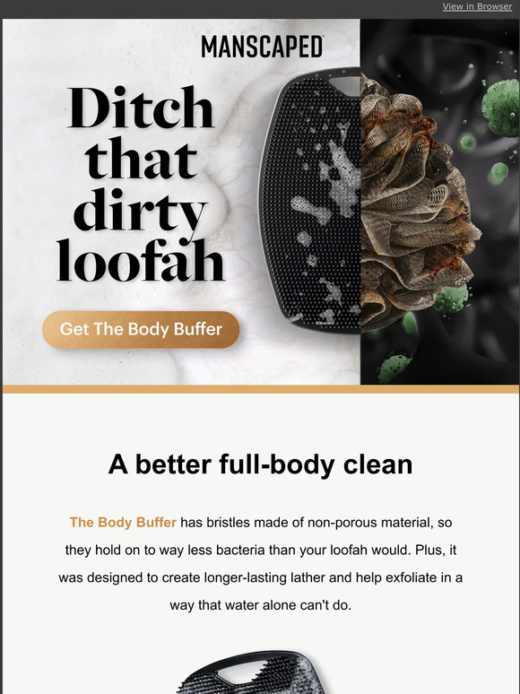 Manscaped: ALL-NEW: The Body Buffer | Milled