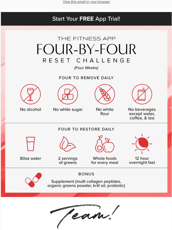 Jillian Michaels: Join our Four-by-Four Challenge! | Milled