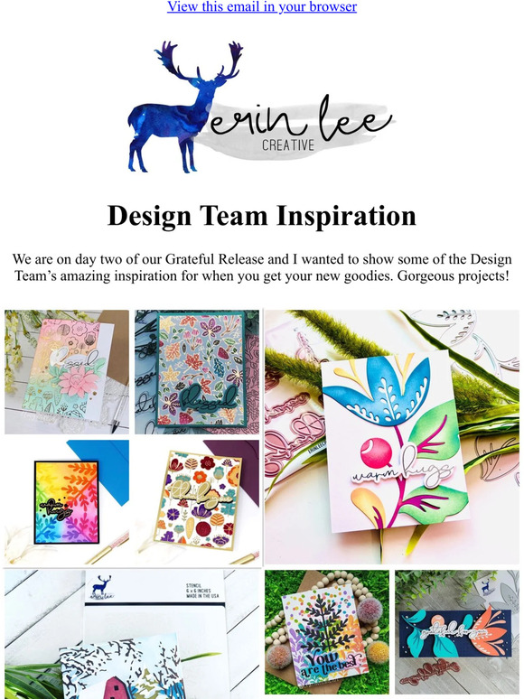 Erin Lee Creative: Grateful Release Inspiration - Check It Out! | Milled