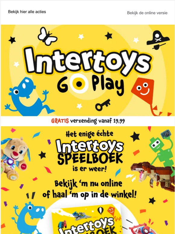 Intertoys: Het enige échte Speelboek is er weer! | Milled