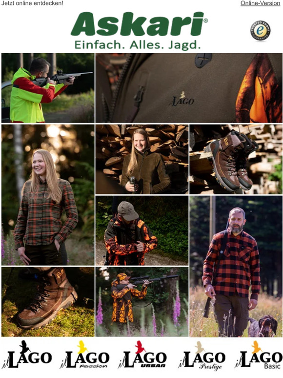 Askari: 📣 Il Lago | Eine starke Marke auf der Jagd! | Milled