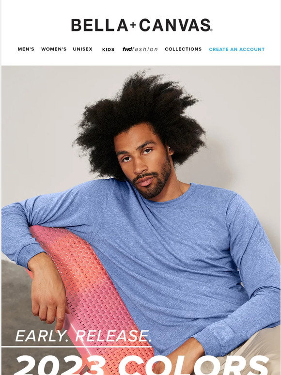 BELLA+CANVAS: New 2023 Colors Dropped Early | Milled