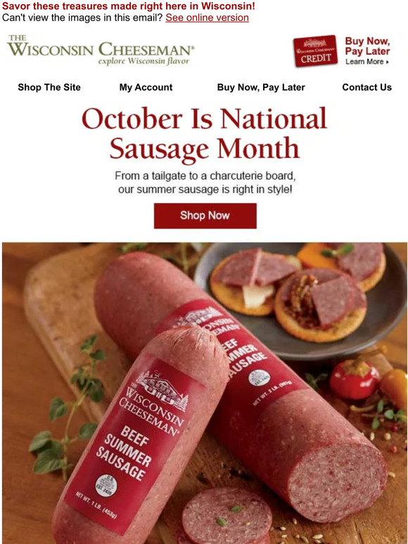 Wisconsin Cheeseman: Celebrate National Sausage Month | Milled