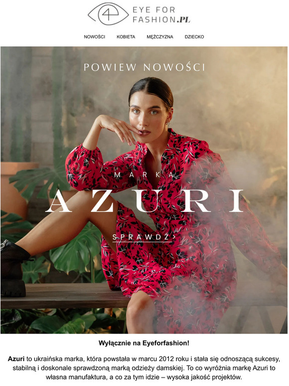 Eye For Fashion: ☰ Poznaj nową markę AZURI | Milled