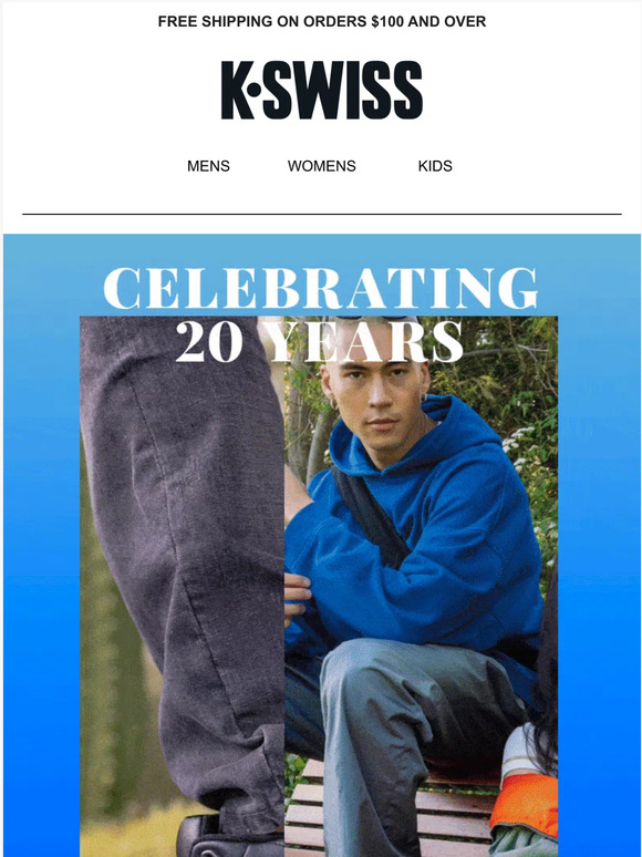 K-SWISS: 🎉 🎉 Celebrating 20 Years of ST329 | Milled