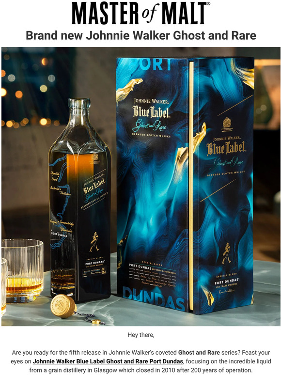 Master of Malt: Brand new Johnnie Walker Ghost & Rare 🥃 | Milled
