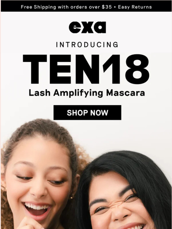 Exa Beauty: NEW! ten18 Mascara 👀 | Milled