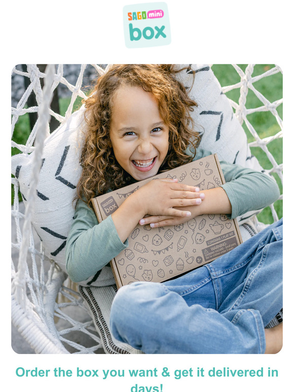 Sago Mini: NOW AVAILABLE: Get the boxes you want, when you want them ...