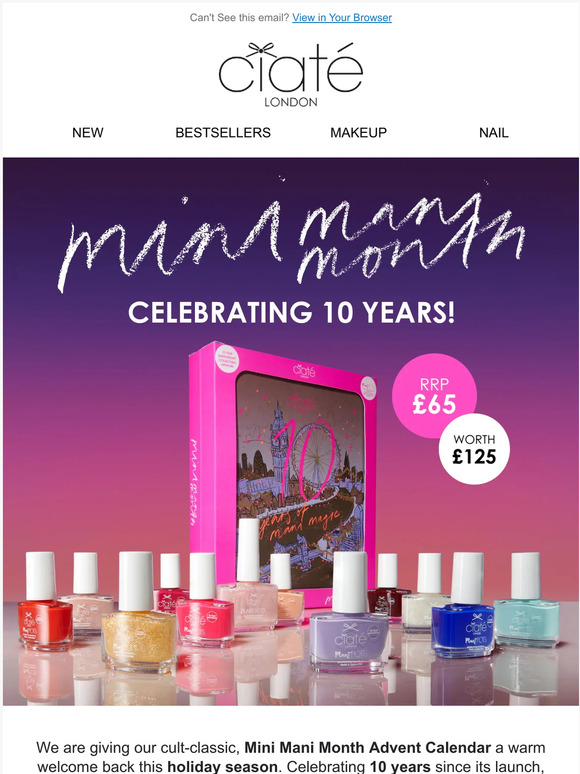 Ciaté London: The Mini Mani Month 2022 Reveal | Milled