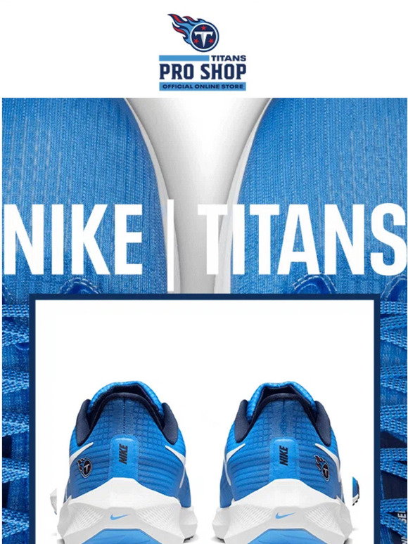 Titans Pro Shop: Introducing The Pegasus 39 Nike Shoe | Milled