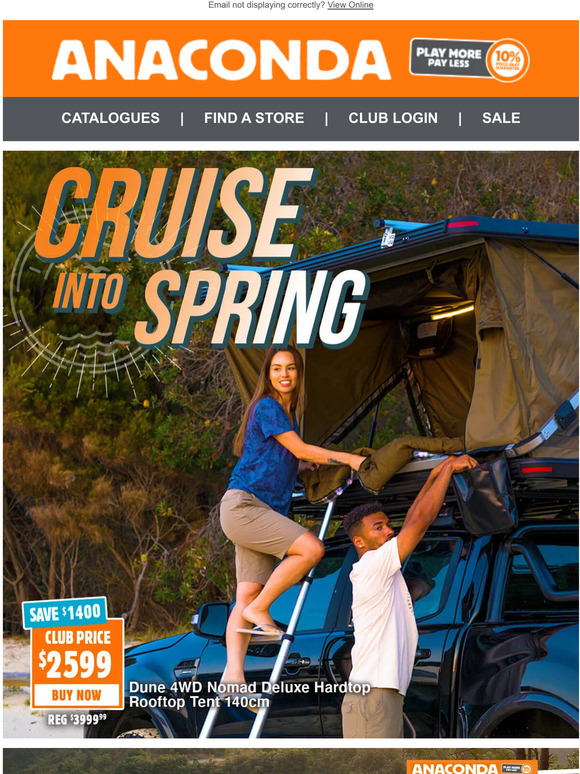 Anaconda: Cruise into Spring I NEW CATALOGUE OUT NOW | Milled