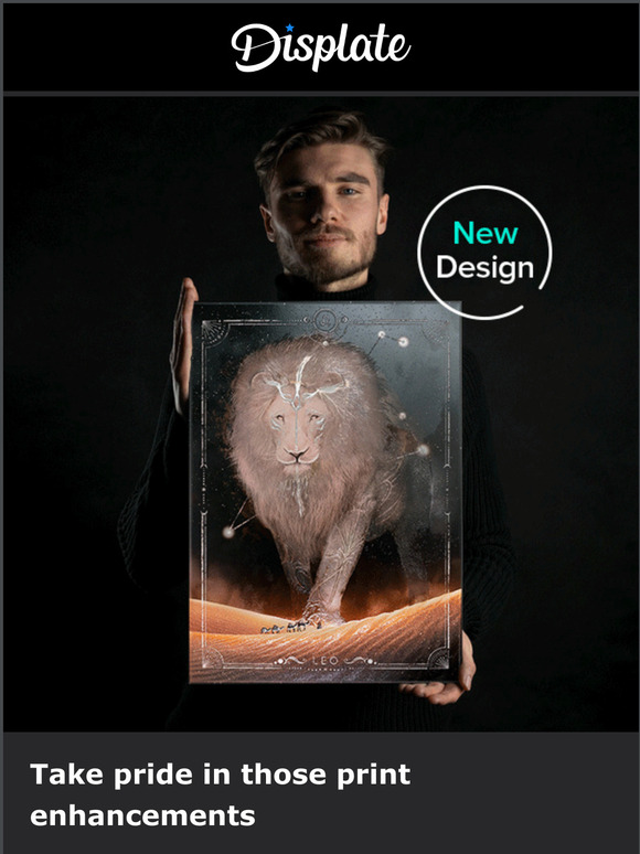 Displate: New Limited Edition is in your stars | Milled