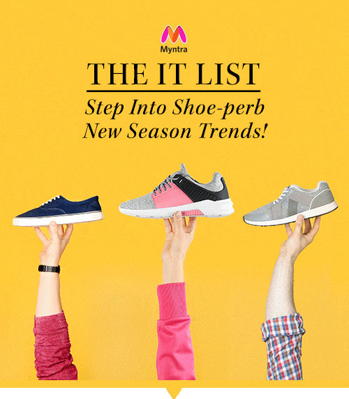 Myntra: Put Your Best Foot Forward 👟👠 | Milled