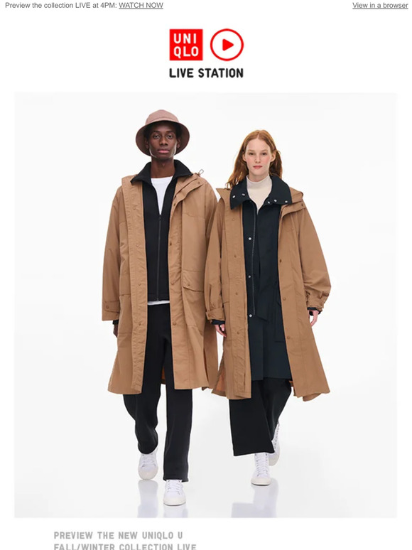 UNIQLO: Tomorrow: Uniqlo U 2022 Fall/Winter | Milled